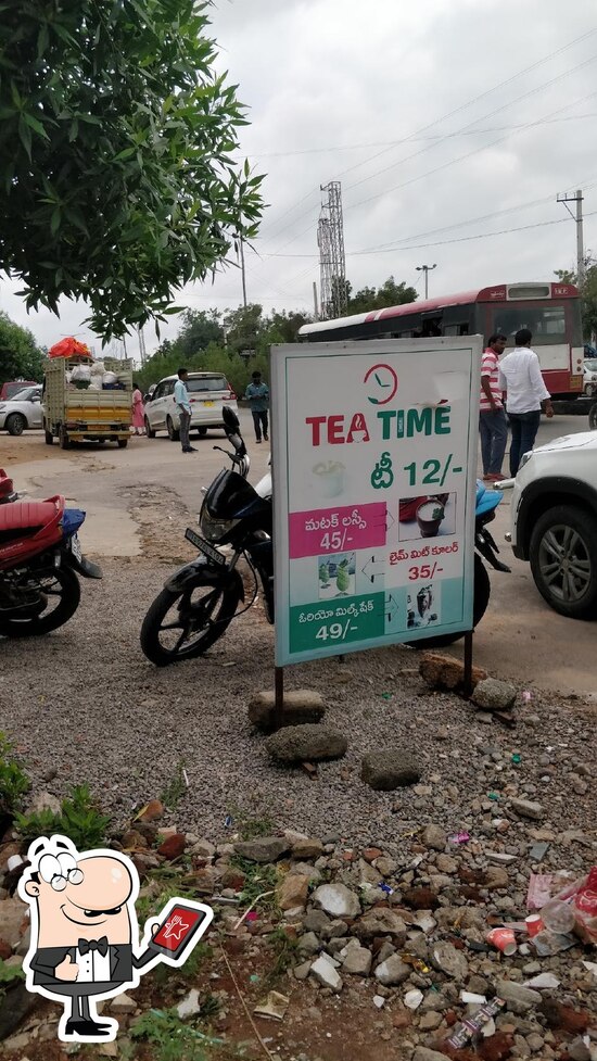 Menu at Tea time, Ibrahimpatnam