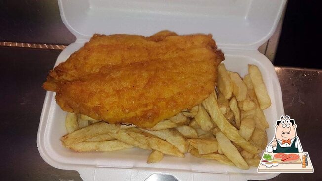 Menu at Terry's Fish Bar, Hartlepool