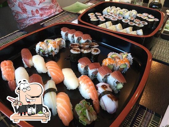 Menu at Kon-Ya Sushi restaurant, Neu-Ulm