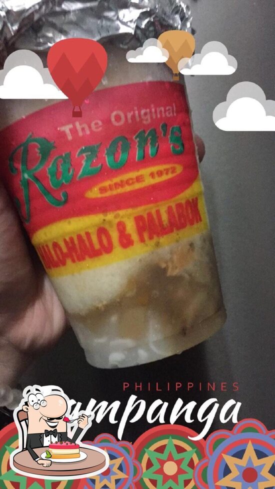 Menu at The Original Razon's - Floridablanca Branch restaurant, Lubao ...