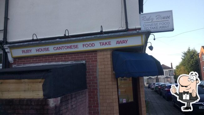 Menu at Ruby House fast food, Hucknall, 45 Charles St