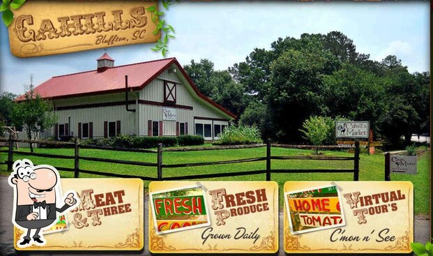 Menu at Cahill's Market & Chicken Kitchen restaurant, Bluffton