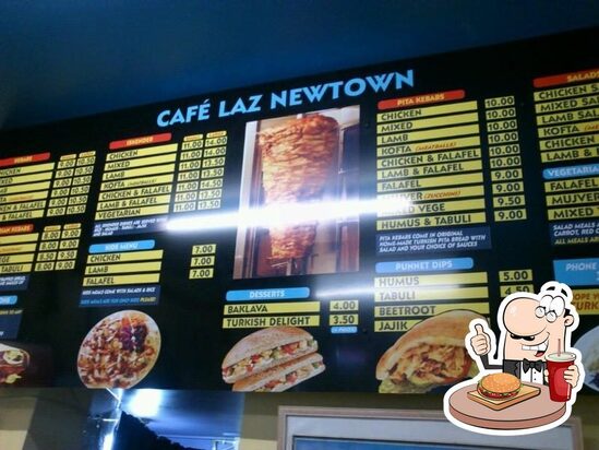 Cafe Laz Turkish Kebab House, 121 Riddiford St in Wellington ...