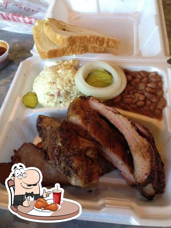 Menu at Granzin's BBQ, New Braunfels