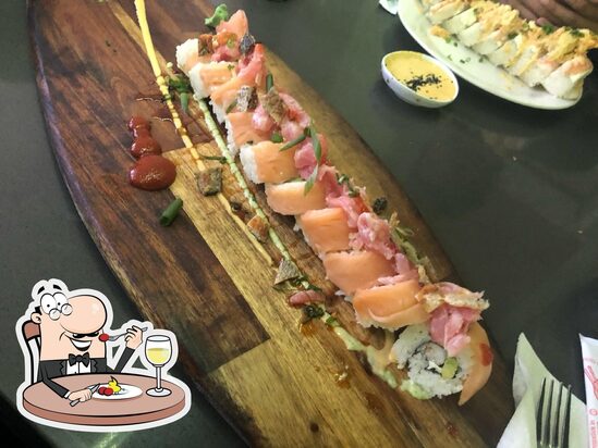Menu at Misoho Sushi restaurant, Tecate