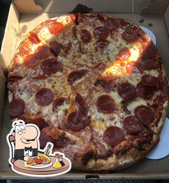 Menu at Nicky's Pizza pizzeria, Agawam