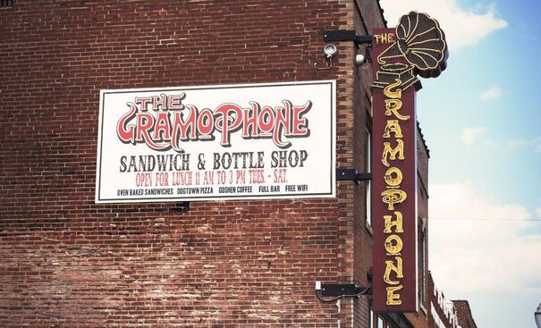 Menu at The Gramophone pub & bar, St. Louis