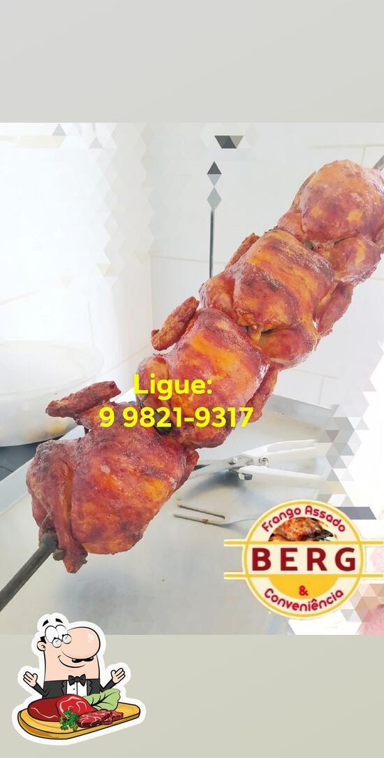 Menu at BERG Frango Assado restaurant, Mossoró