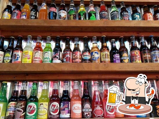 Menu at Rocket Fizz, Salt Lake City