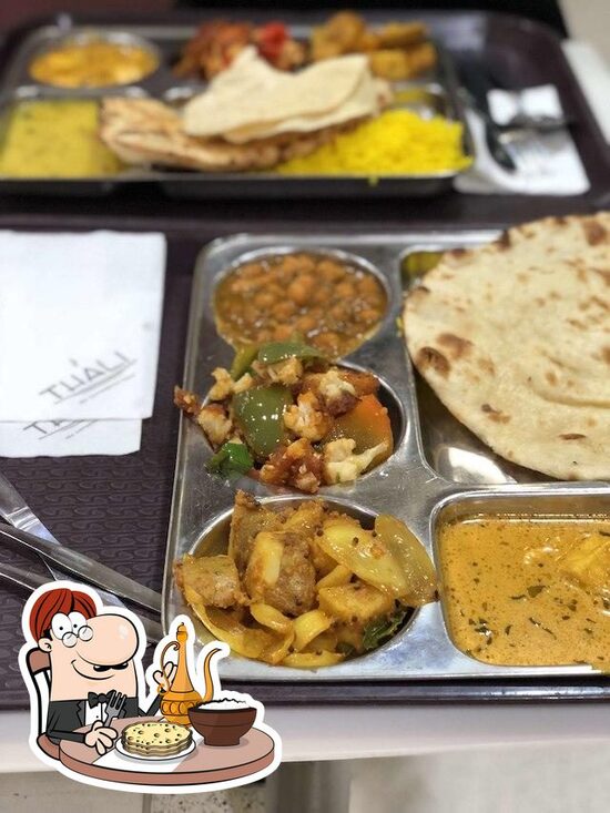 Menu at Thali Contemporary Indian restaurant, Perth, Carillon City