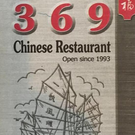 Menu at 369 Chinese Restaurant, Winter Springs