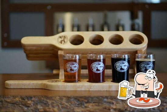 Menu at Covered Bridge Brewing, Ottawa
