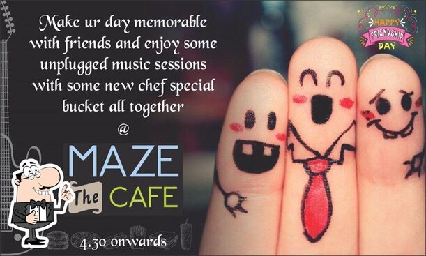 Menu at Maze The Cafe, Bilaspur