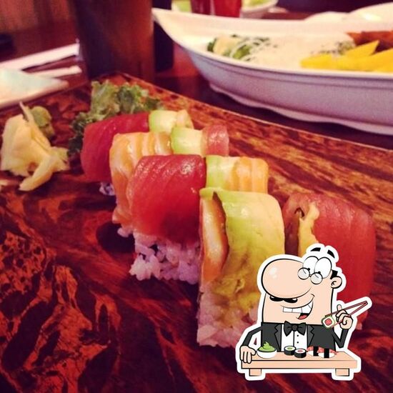 Menu at Sushi House restaurant, Oceanside