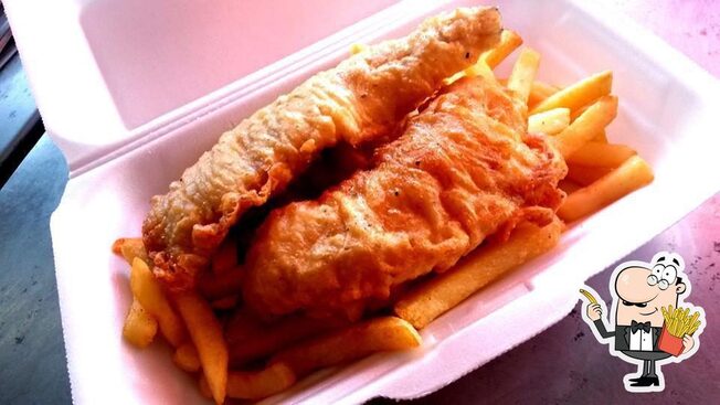 london bus fish and chips company restaurant, Mossel Bay ...