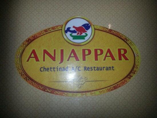 Menu at Anjappar Chettinad Restaurant Nungambakkam, Chennai, J P Tower