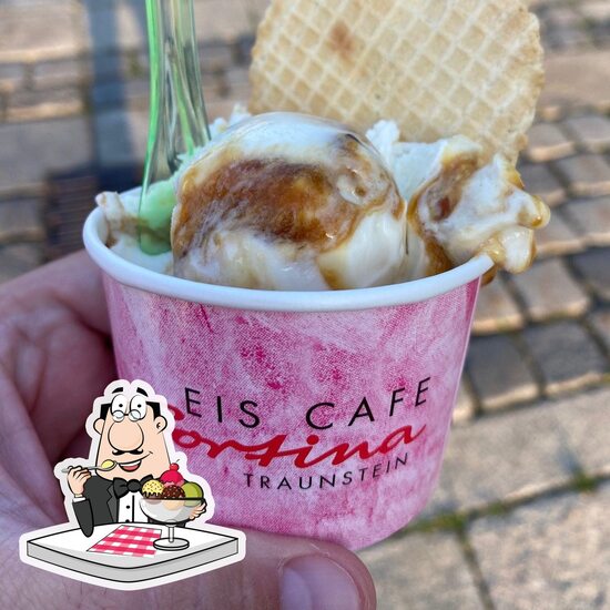 Speisekarte von Eis Cafe Cortina, Traunstein