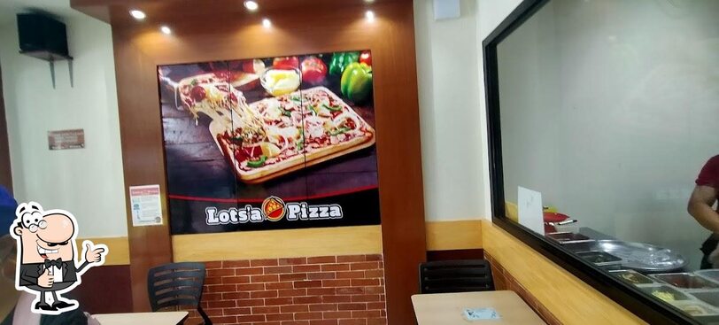 Menu at Lots'a Pizza restaurant, San Jose