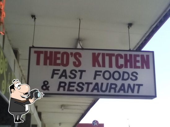 Menu at Theo's Kitchen restaurant, Centurion