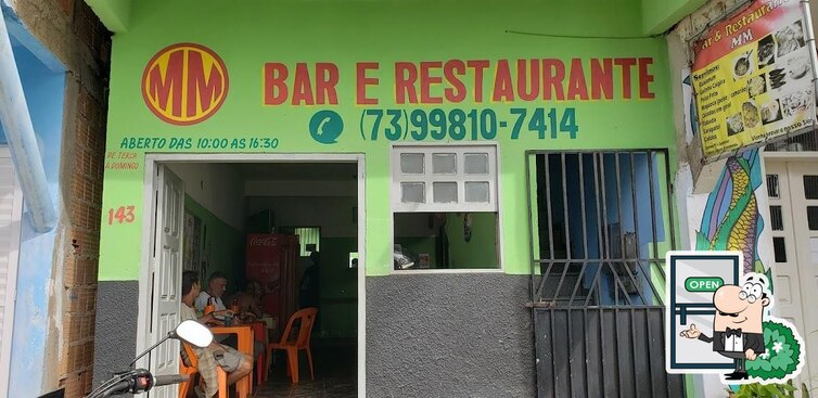 Menu em MM Restaurante, Itacaré