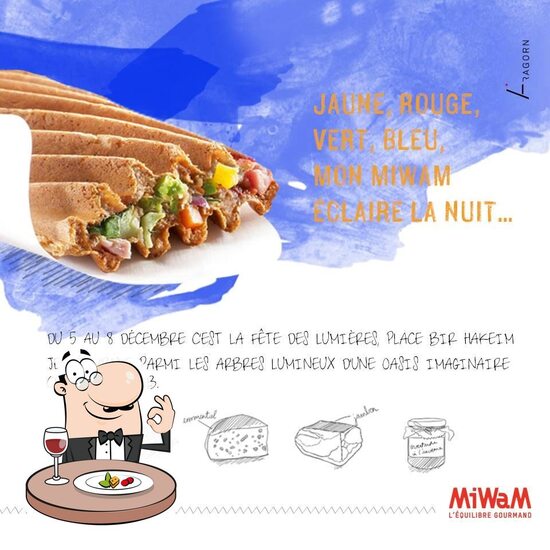 Menu of Miwam restaurant, Villeurbanne, Chez Botanic - reviews and ratings