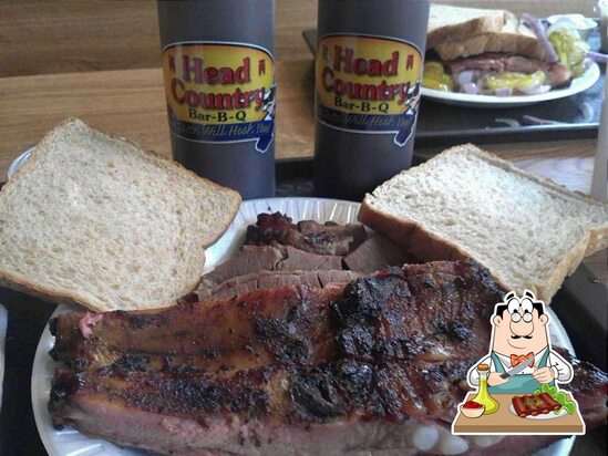 Menu at Danny's BBQ Head Quarters, Ponca City