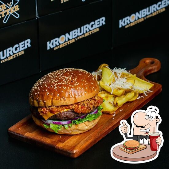 Menu at KronBurger Coresi Brasov, Brașov, Str. Zaharia Stancu