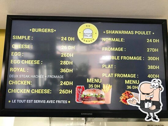 Ô Bon Snack - Menu du restaurant, prix et avis