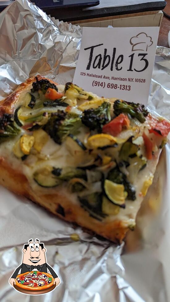 Table 13 Pizzeria in Harrison - Restaurant menu and reviews
