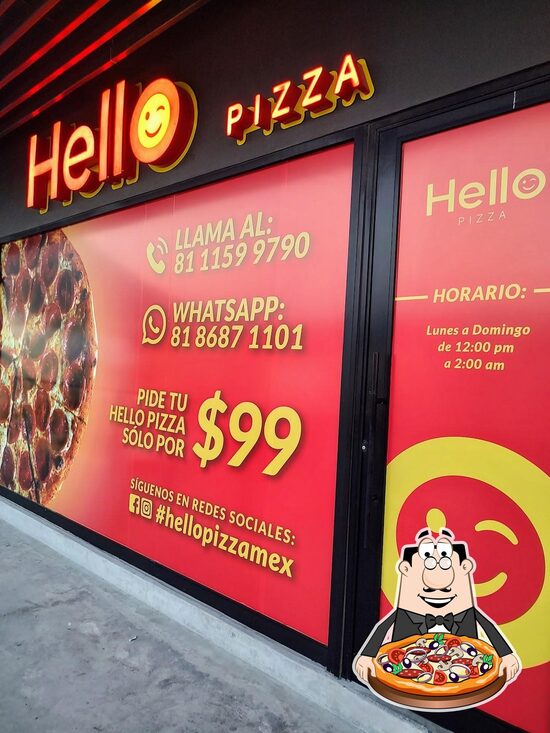 Restaurante Hello Pizza, Monterrey, Av. Puerta de Hierro 8993 ...