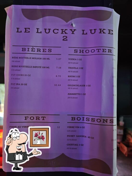 Lucky Luke 2, Saint-Jérôme - Restaurant menu, prices and reviews
