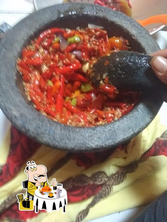 Menu at Ayam kremes tulang lunak Bu amik restaurant, Karawang