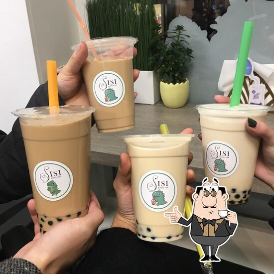 Menu au Sisi Bubble Tea, La Haye
