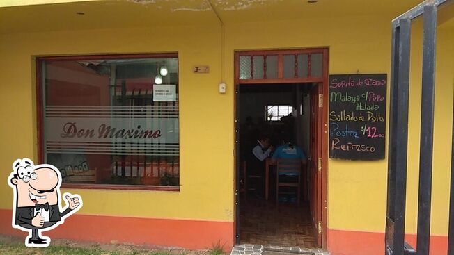 Carta del restaurante Don Máximo, Cusco