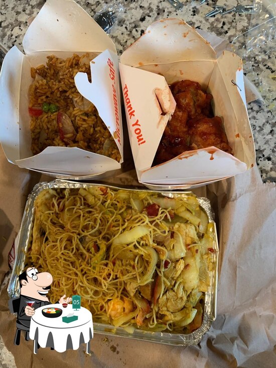 Menu at Wong's Express restaurant, Azle