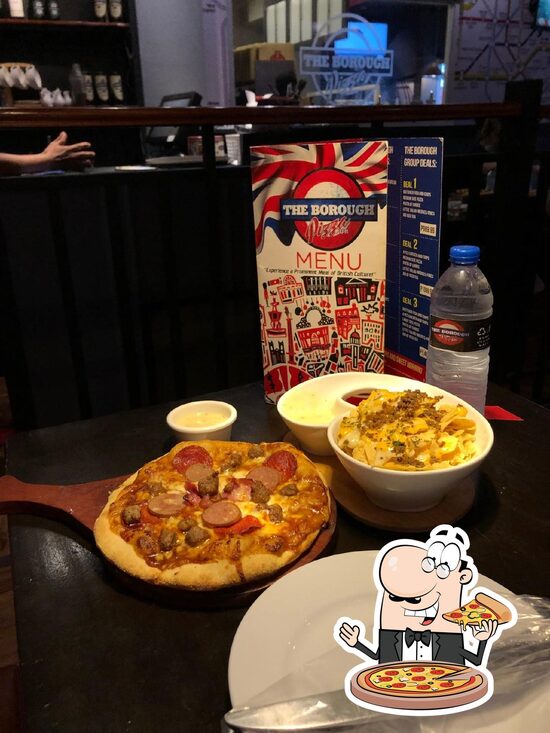 Menu at The Borough Pizza Pub, Tarlac City, The Prime