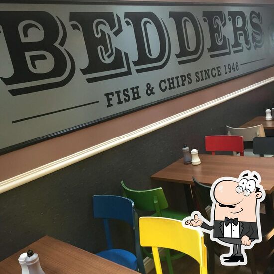 Menu at Bedders restaurant, Birmingham, 898 Coventry Rd