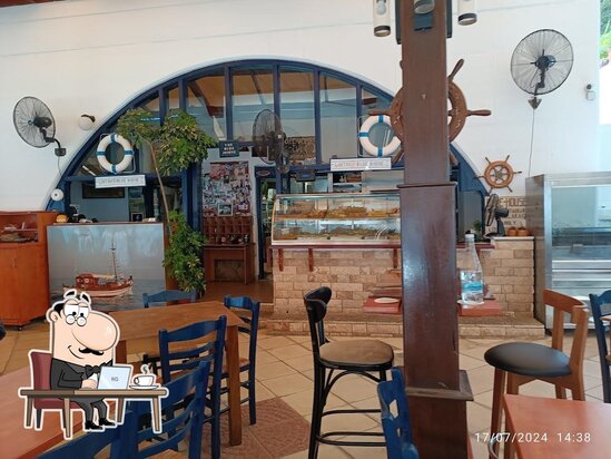 Blue House Hotel and Restaurant, Loutro - Restaurant menu, prices and ...