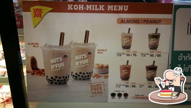Menu at Koh-Kae cafe, Chiang Mai