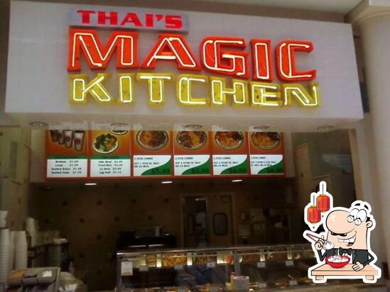 Menu at Thai's Magic Kitchen restaurant, New Orleans