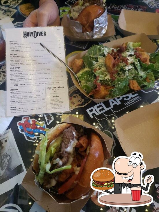 Menu at Holy Diver pub & bar, London