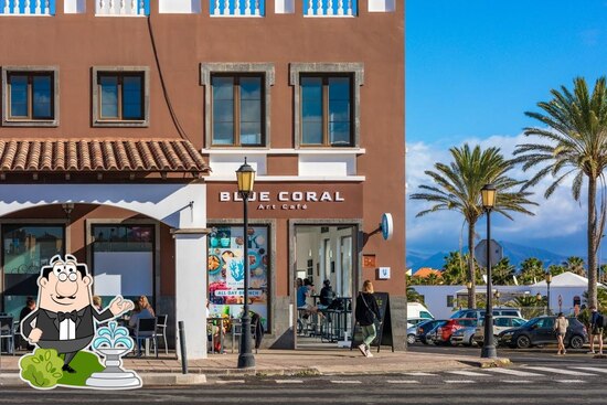 Menu at Blue Coral Art Café & Bakery, Corralejo