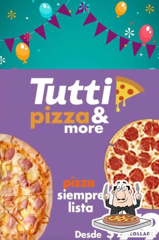 Menu at Tutti Pizza & More pizzeria, Monterrey