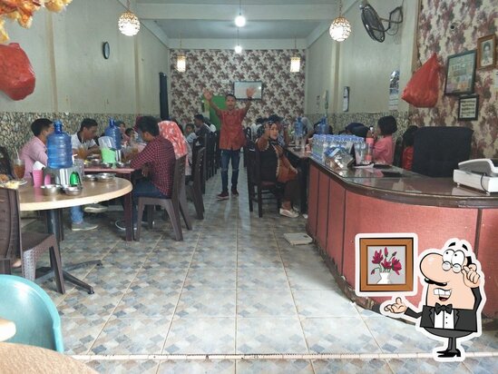 Menu at RM Ampera Bukit Tinggi restaurant, Pekanbaru, GF2F+C7P