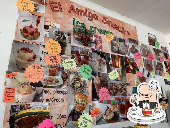 Menu at El Amigo Snack, San Antonio, S Flores St