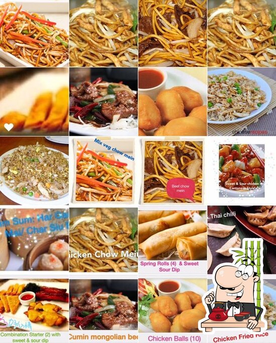 Menu at Top Chef fast food, Worksop