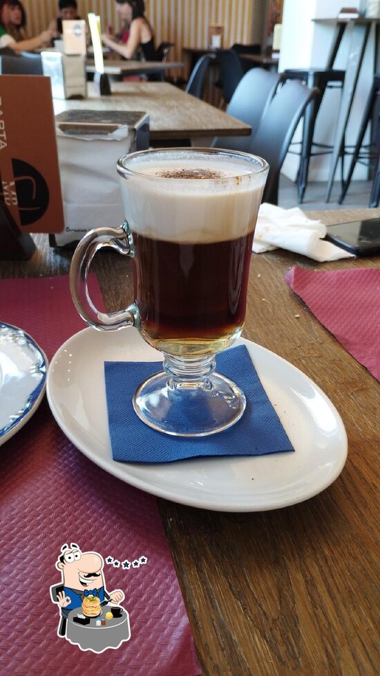 Menu at Max Bar, Pamplona
