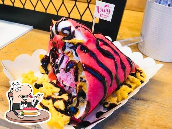 Menu at Viva Crepe & Cafe, Bang Kaeo