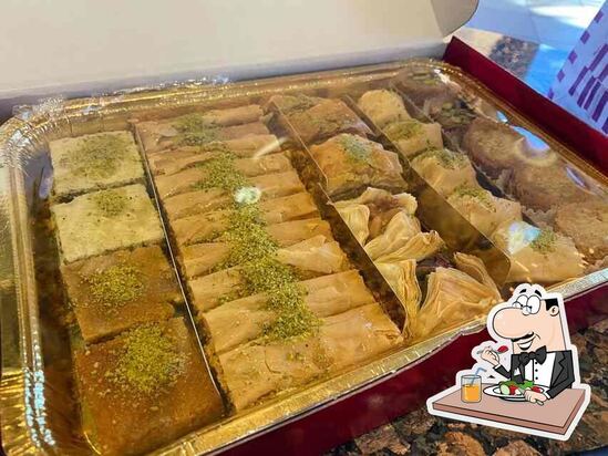 Menu at Shatila Bakery, Dearborn