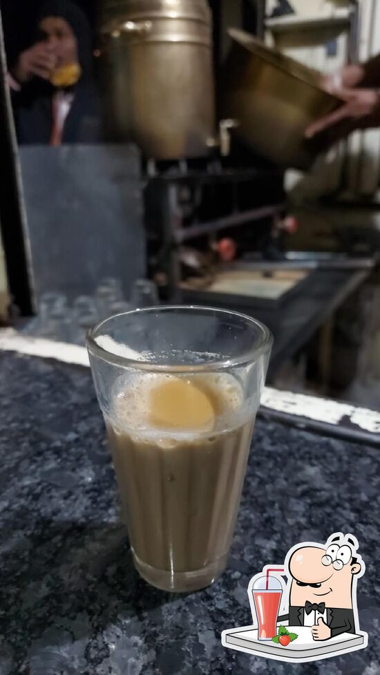 Menu at Talaf tea point, Anavadi